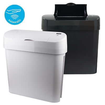 AUTOMATIC SANI BIN WASTE FEMININE HYGIENE DISPOSAL BATHROOM LADIES WC ...