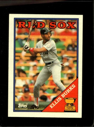 1988 TOPPS #269 ELLIS BURKS EXMT RC ROOKIE RED SOX *X16070 | eBay