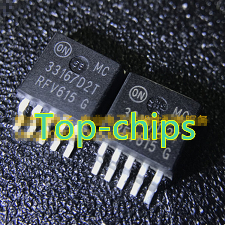5PCS MC33167D2T IC REG MULTI CONFIG ADJ D2PAK-5 MC33167 33167 MC33167D ...