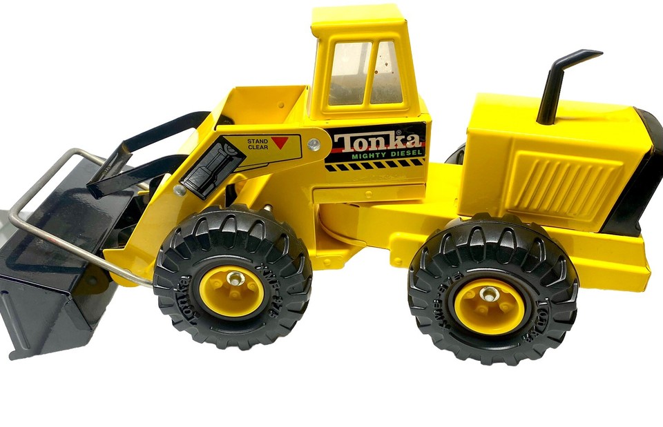 Vintage Tonka Mighty Diesel Front End Bucket Loader Super Condition XMB-975 | eBay