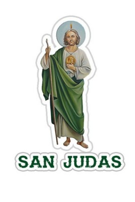San Judas Tadeo Car Decal/Sticker Multiple Sizes | eBay