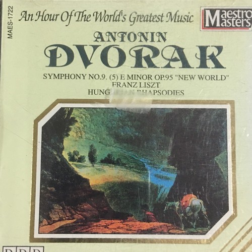 An Hour Of The Worlds Greatest Music Antonin Dvorak Classical CD ...