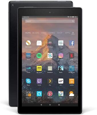 Amazon Fire HD 10 Tablet with Alexa 1080p Full HD 32GB | WI-FI | Black ...