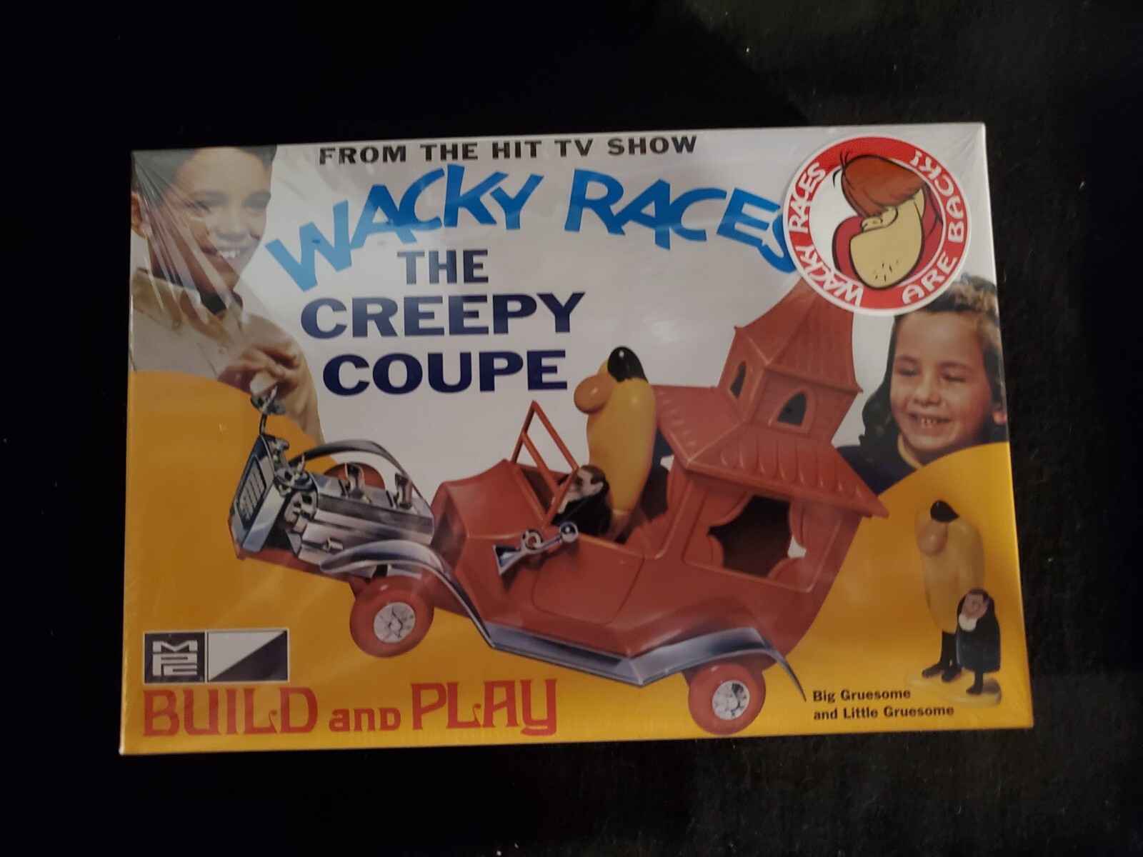 WACKY RACES - CREEPY COUPE 1:25 Model Kit - Unopened Classic Cartoon TV ...