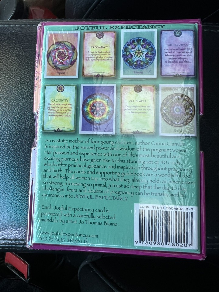 2008 Joyful Expectancy Oracle Cards For Pregnancy & Birth Carina ...