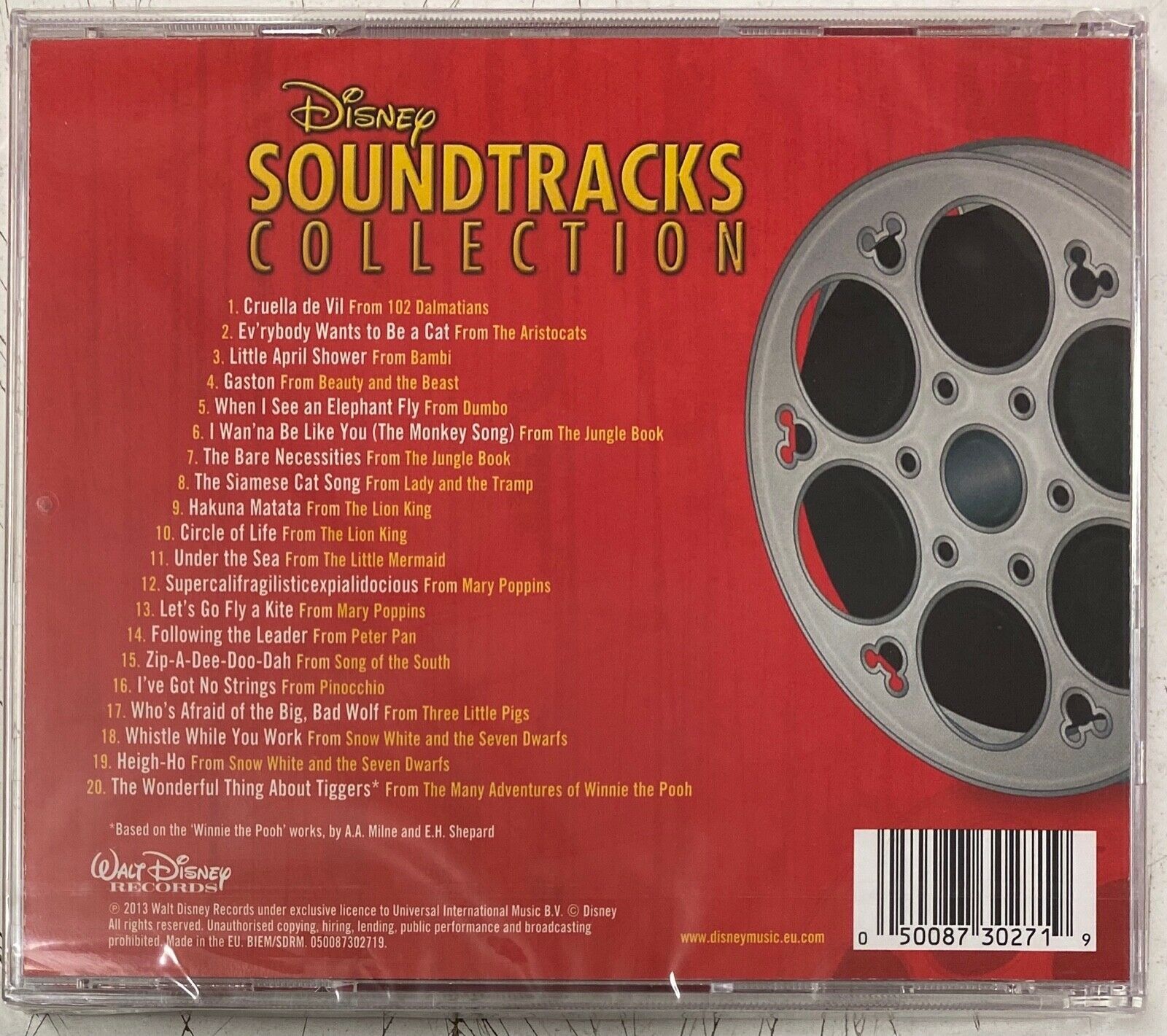 Various - Disney Soundtracks Collection (CD) New Sealed 50087302719 | eBay