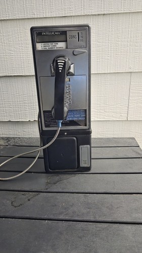 VINTAGE COIN OPERATED INTELLICALL PAY PHONE NO KEYS Untested AS-IS | eBay