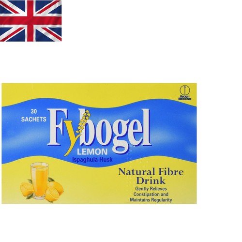 Delicious Lemon Natural Fibre Drink - 30 Sachets for Easy Daily Fiber ...