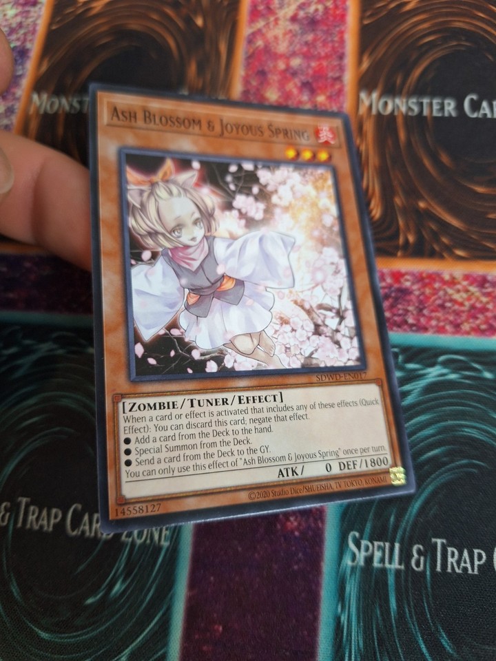 Yugioh Ash Blossom & Joyous Spring SDWD-EN017 Common 1st Edition Near ...