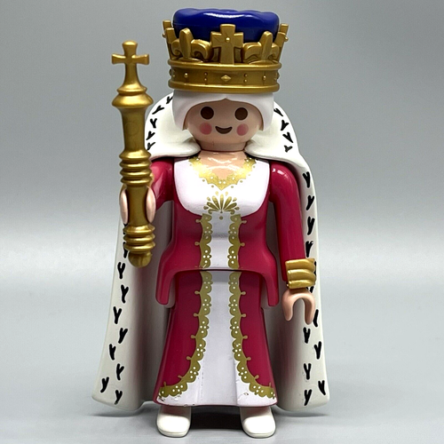 Playmobil Queen Elizabeth II United Kingdom Elderly Female Adult Figure ...