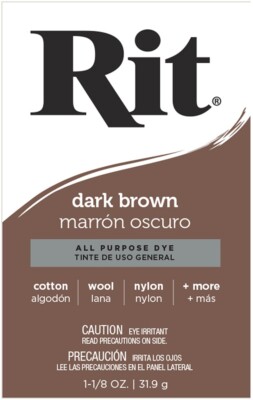 Rit Dye Powder-Dark Brown (Pack of 6) | eBay