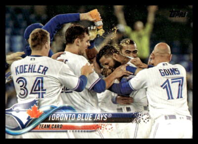 2018 Topps Team Card #584 Toronto Blue Jays Baseball Card | eBay