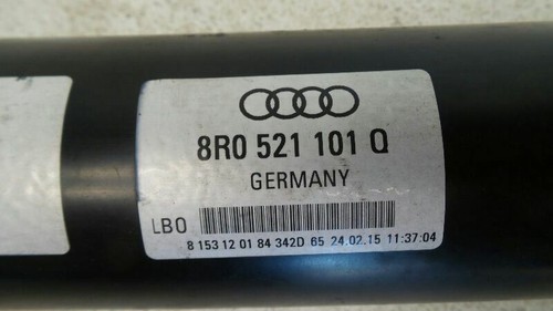 13 14 15 16 17 AUDI SQ5 DRIVE SHAFTCOMPLETE 3.0L GAS PART # 8R0 521 101 ...