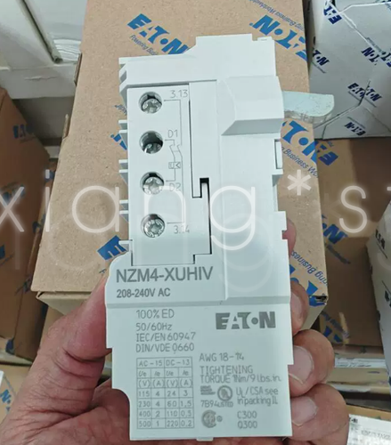 NZM4-XUHIV208-240AC undervoltage coil suitable for 800-1600A circuit ...