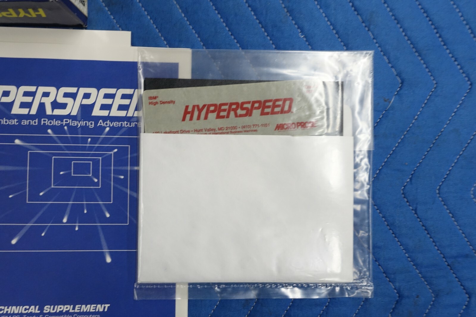 Hyperspeed PC Game Big Box 5.25 Disks Microprose 1991 | eBay