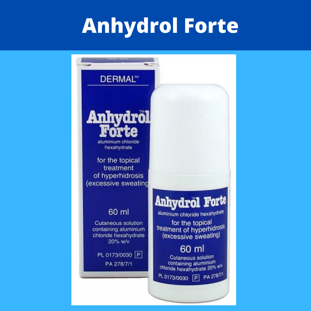 ANHYDROL Forte Roll On 60ml For excessive sweating.(Roll on just like ...