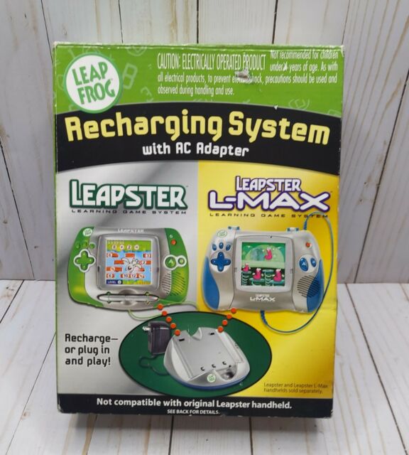 LeapFrog Leapster L-max Learning Recharging System Charging Dock 20247 ...