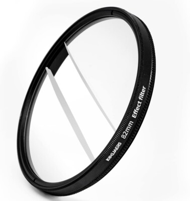 KOGJAERS Camera Filter Fx Split Refractive Filter 82mm Semi Subtle ...