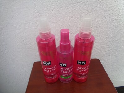 VO5 give me texture sea salt spray + VO5 cherish my colour NEW!!! (X2 ...