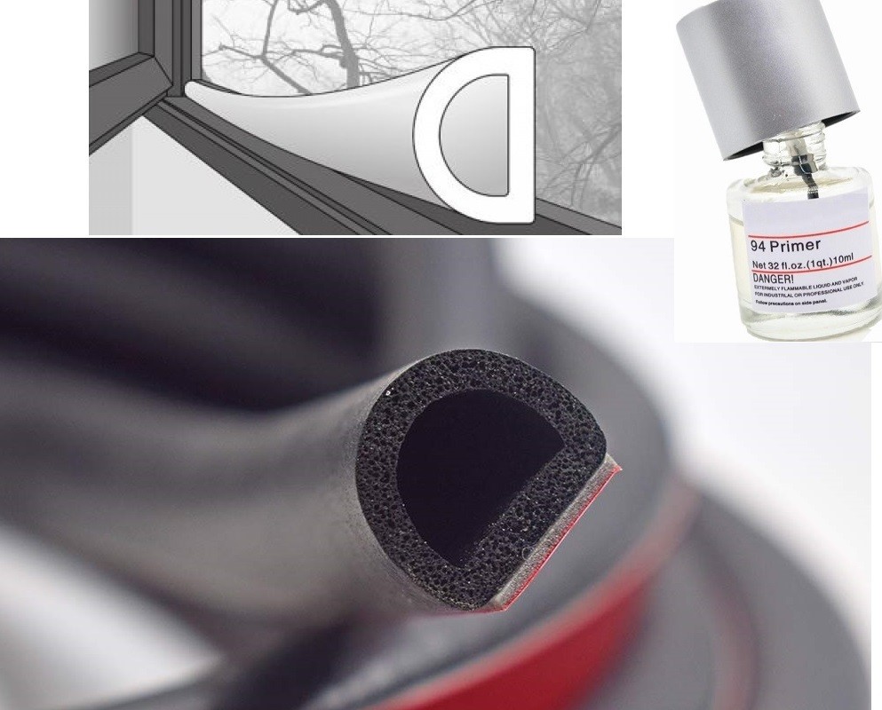 Gummidichtung & Primer D form Moosgummi EPDM Material gummi seal ...