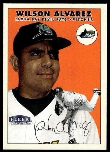 2000 Fleer Tradition Wilson Alvarez Tampa Bay Devil Rays #225 | eBay