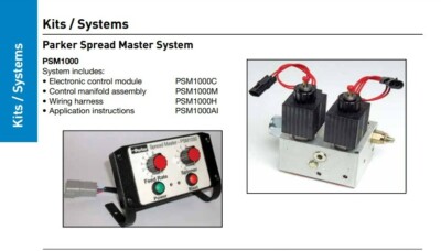 Parker Hannifin Model PSM1000 Parker Spread Valve Master System | eBay