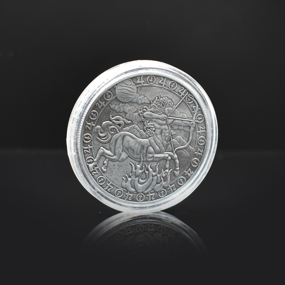 Constellation of Sagittarius Coin Retro Challenge Coin in Cover New ...