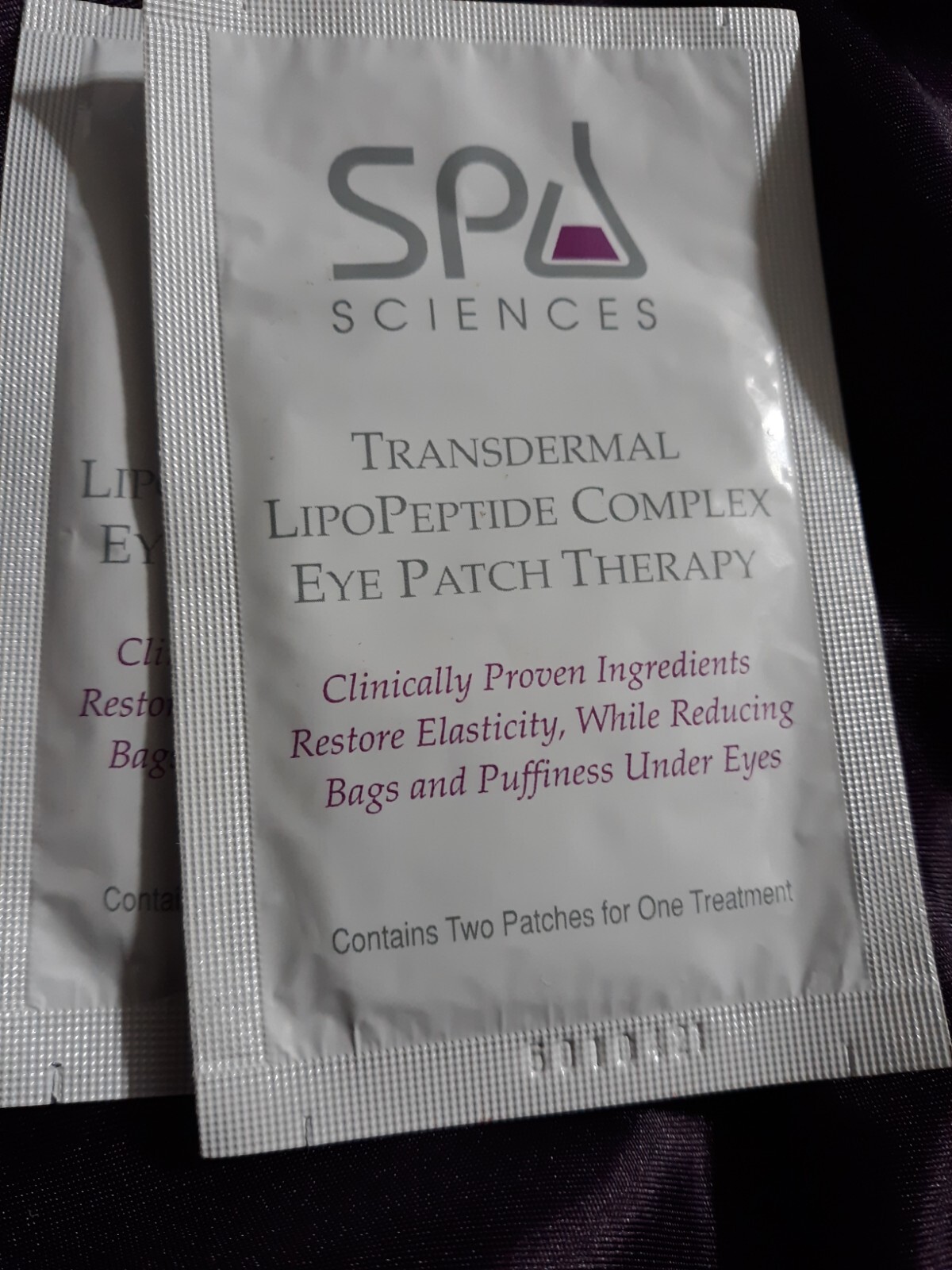 Spa Sciences Transdermal LipoPeptide Complex Eye Patch Therapy (3 ...