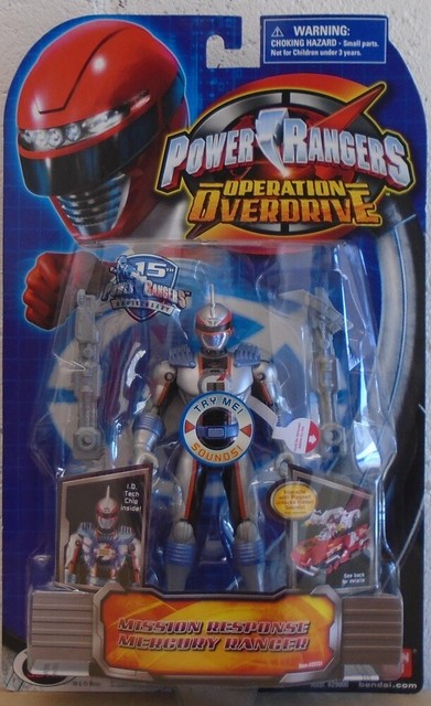 Power Rangers Operation Overdrive Mercury Ranger Megazord
