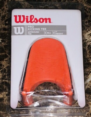 Wilson Pro Kicking Tee 1” Pro Kickoff Tee Football Holder Orange New In ...