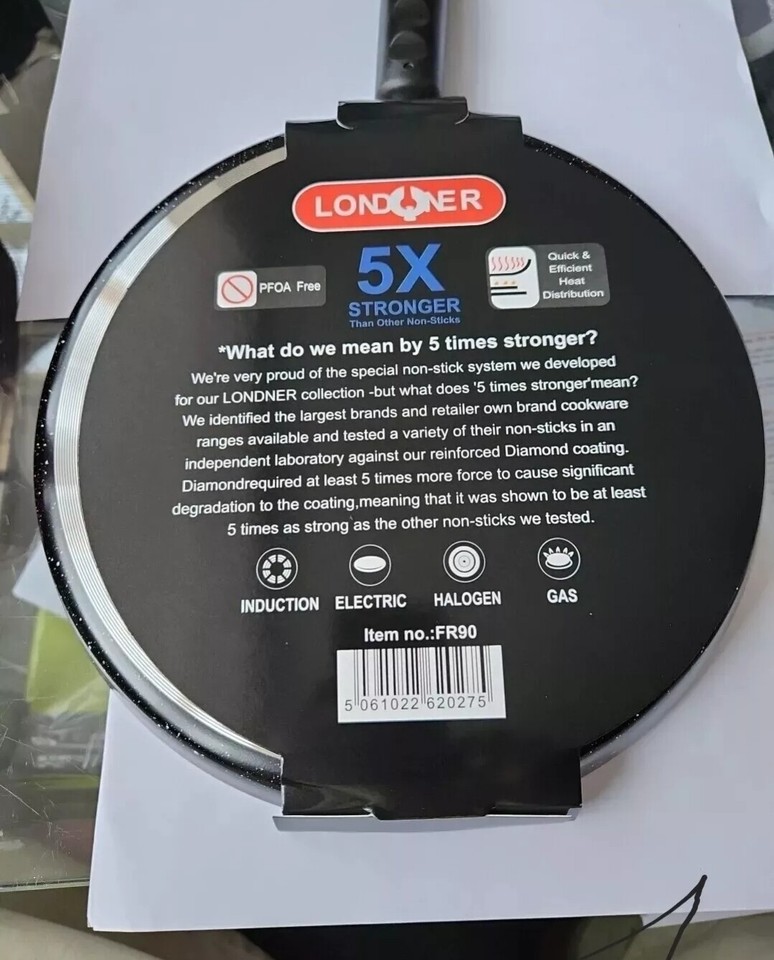 NON STICK FLAT deep TAWA PAN, 24 28 30cm FOR NAAN, CHAPATI, ROTI, FLAT ...