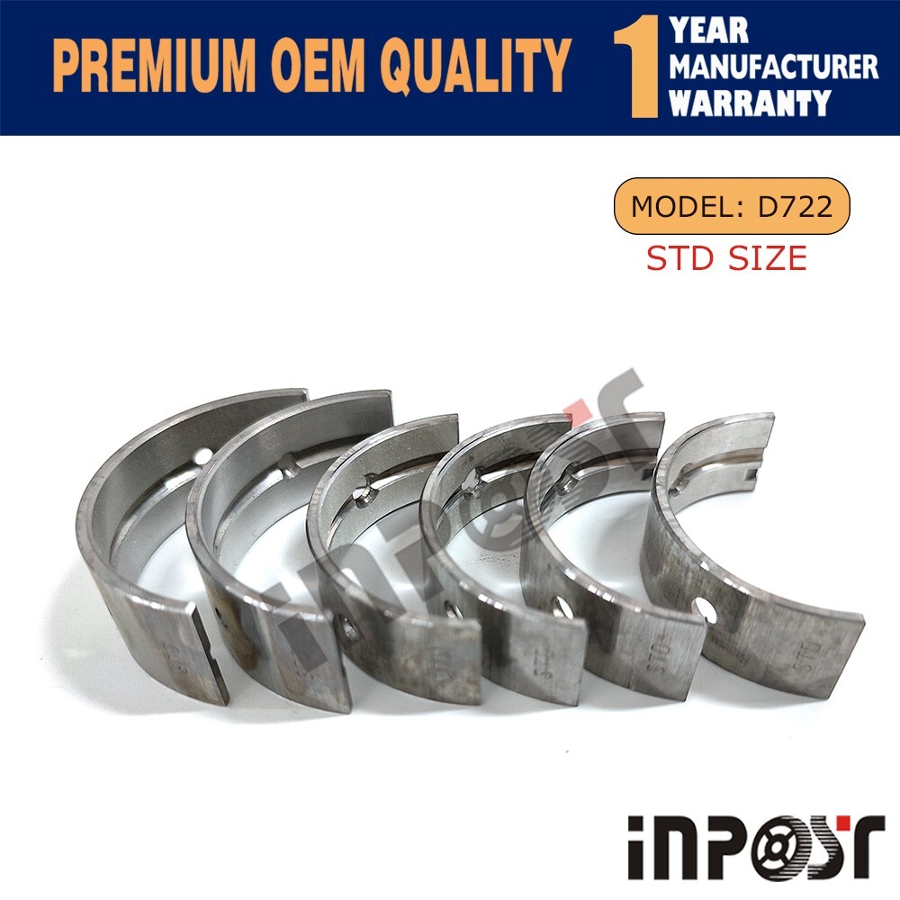 D722 Crankshaft Bearing Full Bearing Set For Kubota D722 Diesel Engine ...