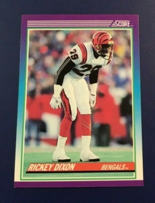 1990 Score # 152 RICKEY DIXON ROOKIE RC Cincinnati Bengals Oklahoma | eBay