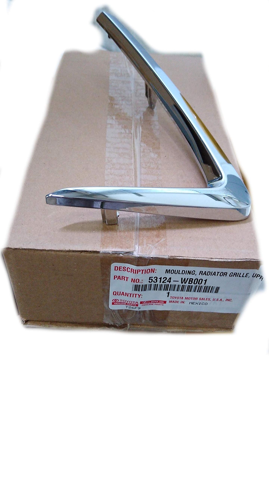 Toyota OEM Grille-front-chrome Strip Left 53124WB001 for sale online | eBay