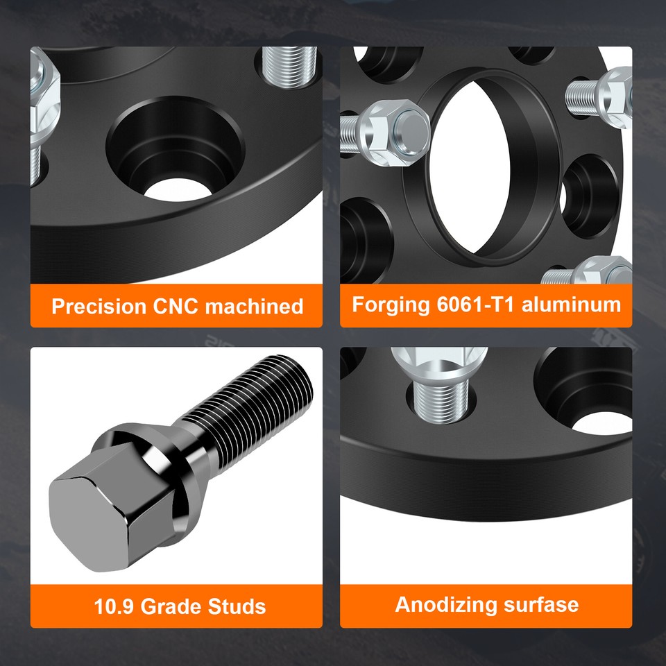 20mm Hub Centric Wheel Spacers 4 Pcs For Nissan 350Z 370Z Infiniti G35 ...