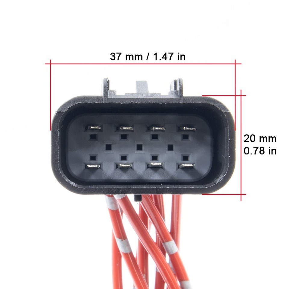 Headlights connector Cadillac Escalade. 2007-2014. 84086145, 84086144 ...
