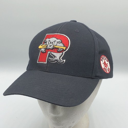 Portland Sea Dogs Baseball Boston Red Sox Blue Hook Loop Adjustable Hat ...