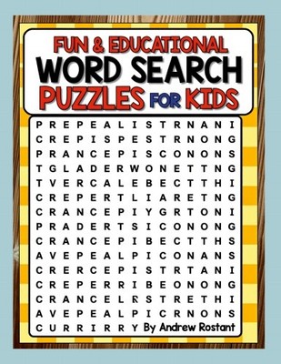 Fun & Educational Word Search Puzzles for Kids | eBay