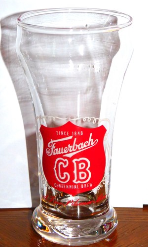 1950s FAUERBACH BEER 5.5" Sham Glass MADISON WI. (EX+) | eBay
