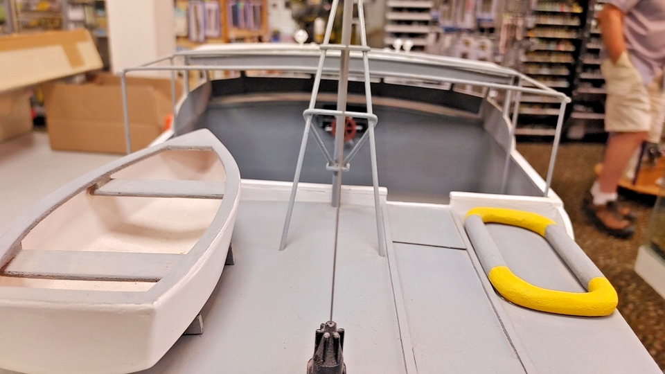 BUILT Dumas Dauntless R/C Boat, w/2 K&B .40 Glo Engines NEVER RUN ...
