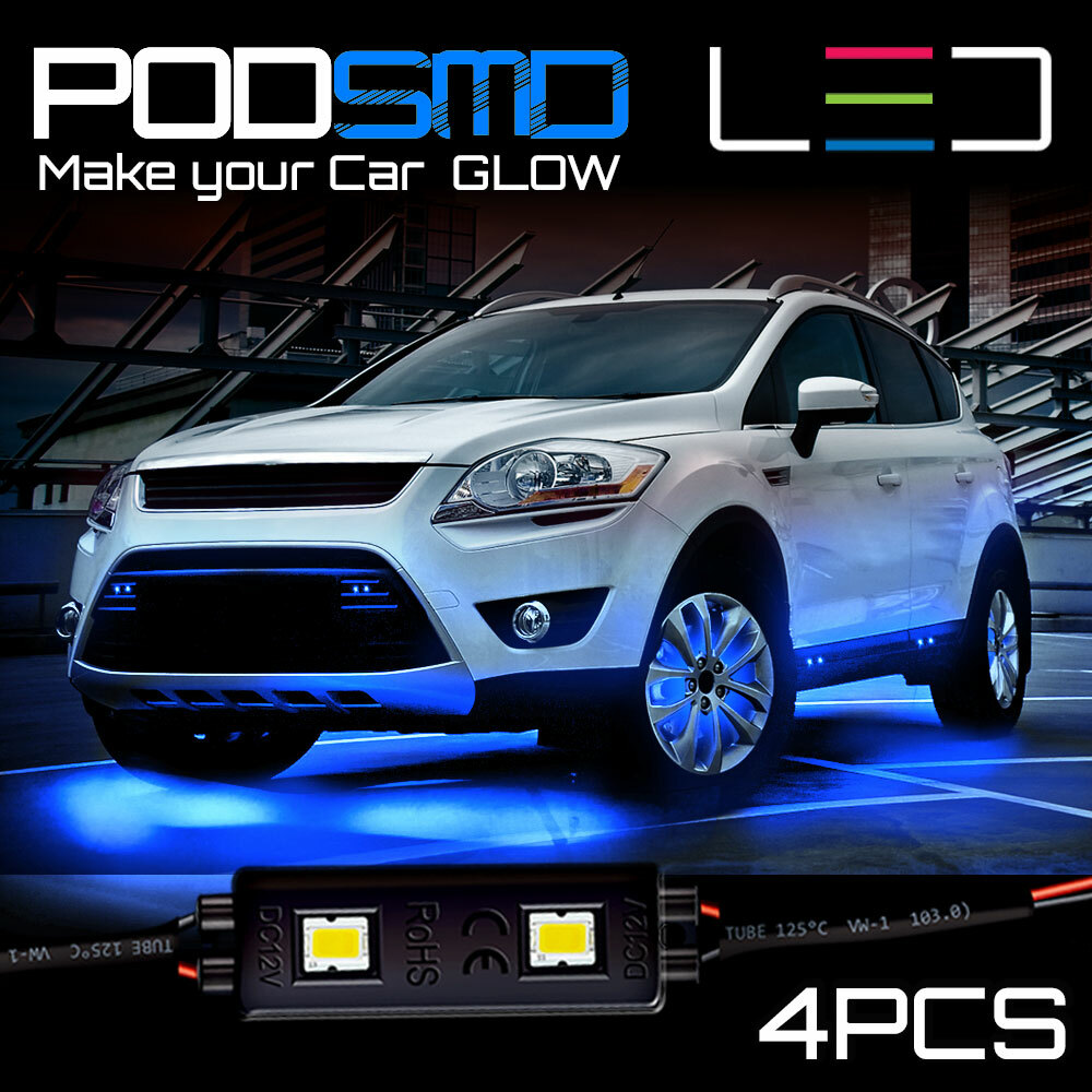 Vehicle Led Accent Lights STP Multi Color LED Lights, Car Interior,