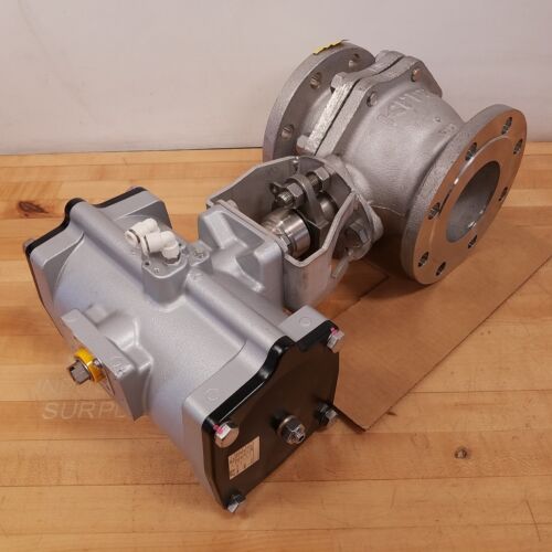Kitz FA-4 Pneumatic Actuator With 10K-100-S13A Cast Stainless Steel Ball Valve, | eBay