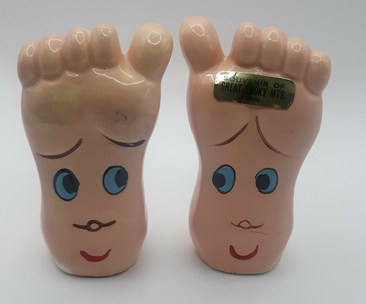Vintage Salt and Pepper Shakers Feet Novelty Anthropomorphic | eBay
