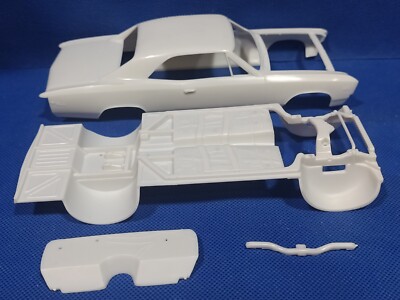 🌟 Tubbed Body Shell & Frame 1967 Chevelle 1:25 Scl 1000s Model Car ...