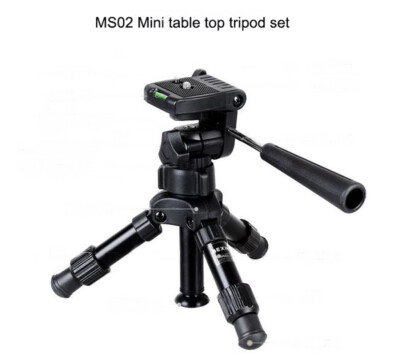 BEXIN MS02 Mini Table top Tripod set Travel Selfie Compact for DSLR ...