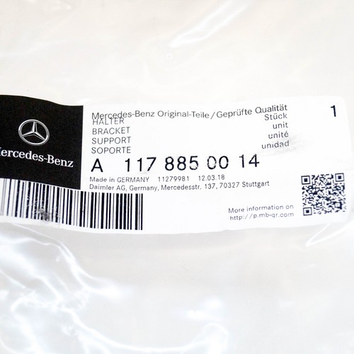 New Genuine MB CLA-Class W117 AMG Rear Bumper Bracket Left A1178850014 ...