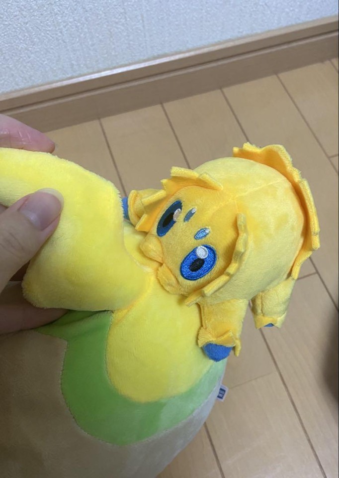 Pokemon Plush Doll Bull Bull Bachuru Joltik with Yamper Japan Takara ...