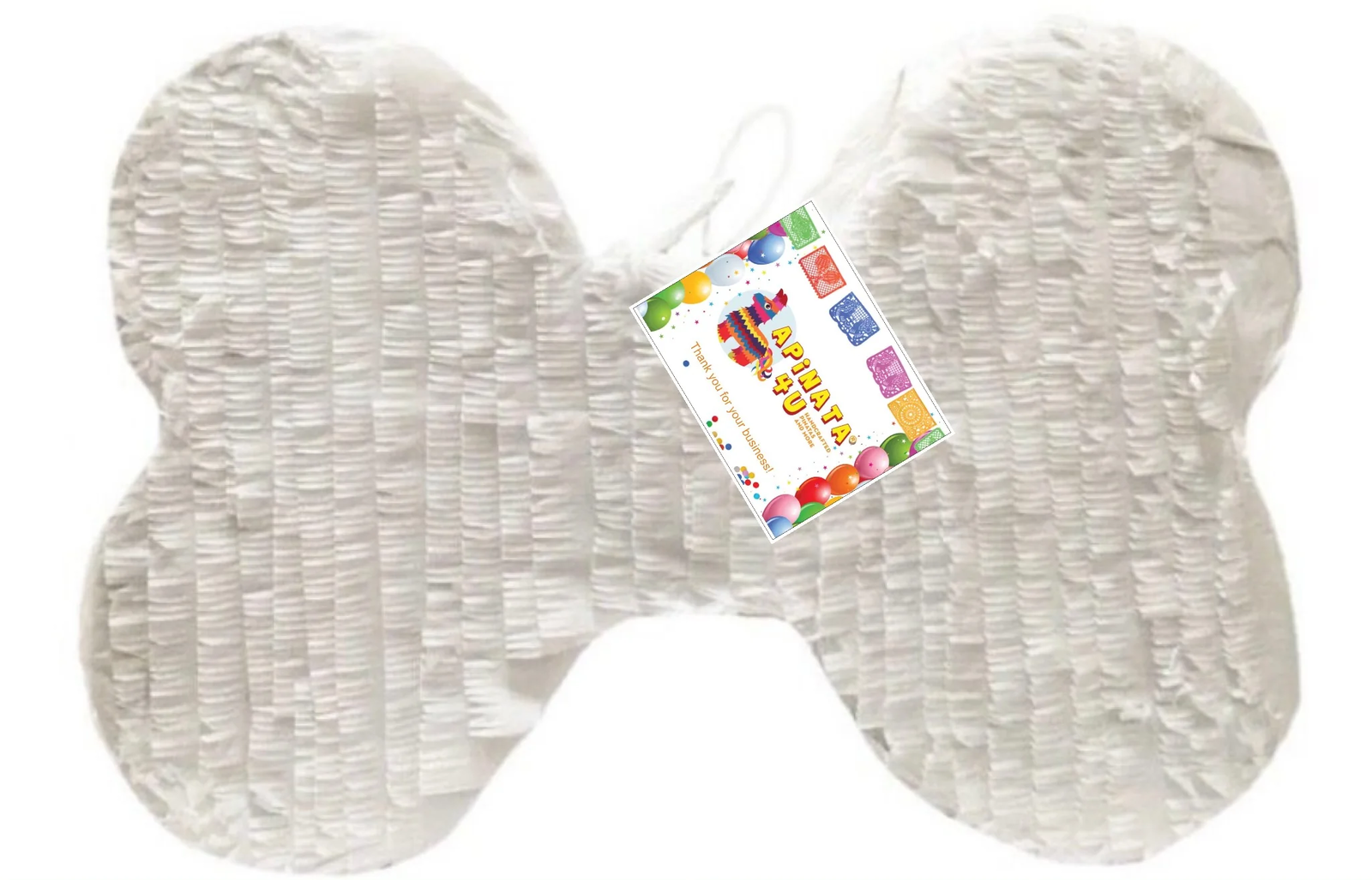 White Dog Bone Pinata 20" Puppy Party Favor | eBay