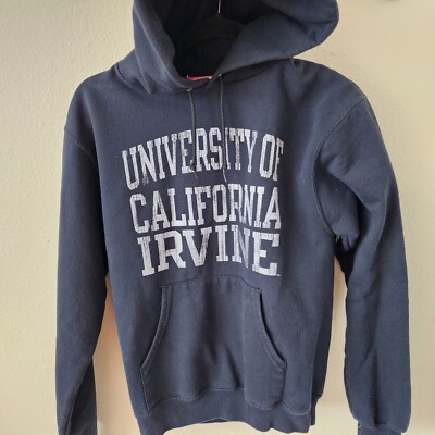 University of Irvine UCI Champion Hoodie Sweatshirt Pullover Distressed ...