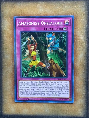 Yugioh Amazoness Onslaught LDS1-EN025 Common 1st Ed NM | eBay